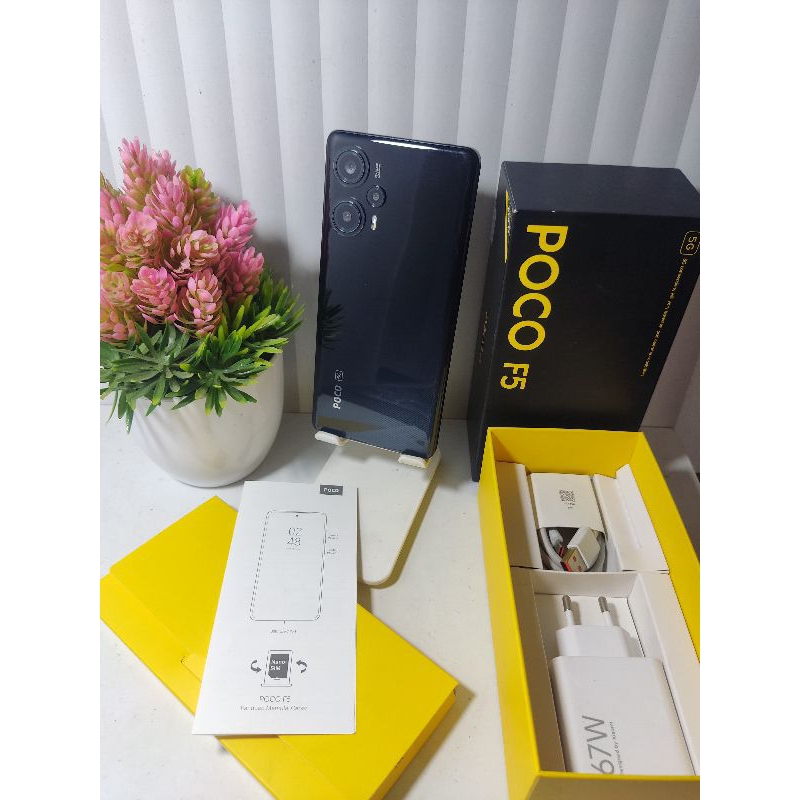 Jual poco F5 8/256gb second kelengkapan fullset original ex resmi ...