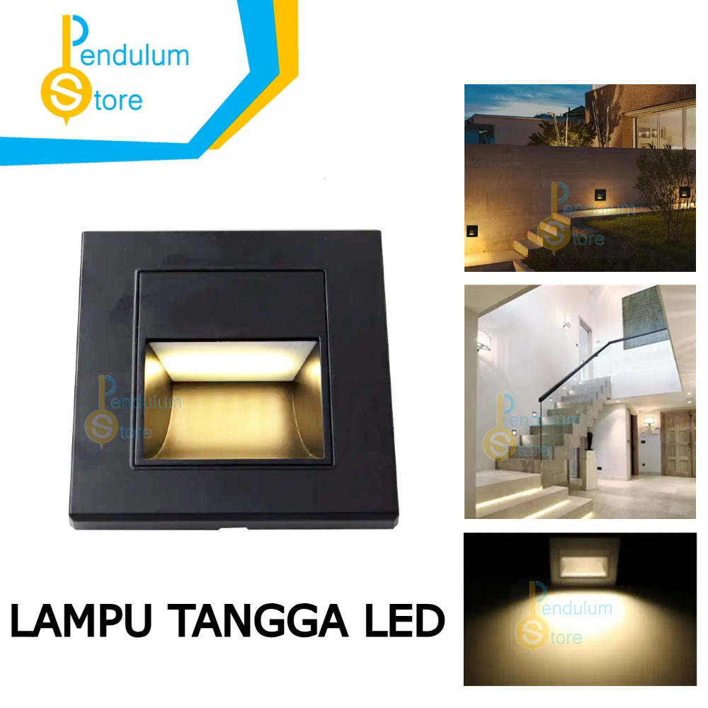 Jual LED Step Light Waterproof Inbow Wall Lamp Outdoor Foot Light Lampu ...