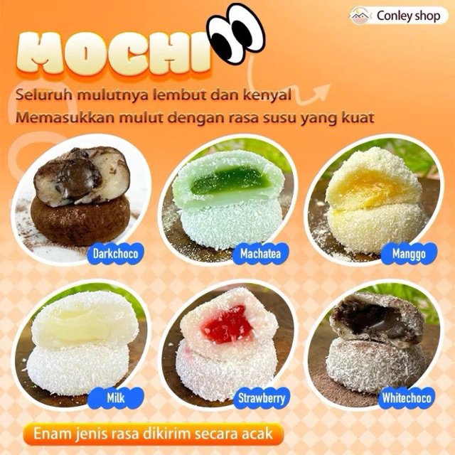 Jual Conley Mochi Viral Eceran | Shopee Indonesia