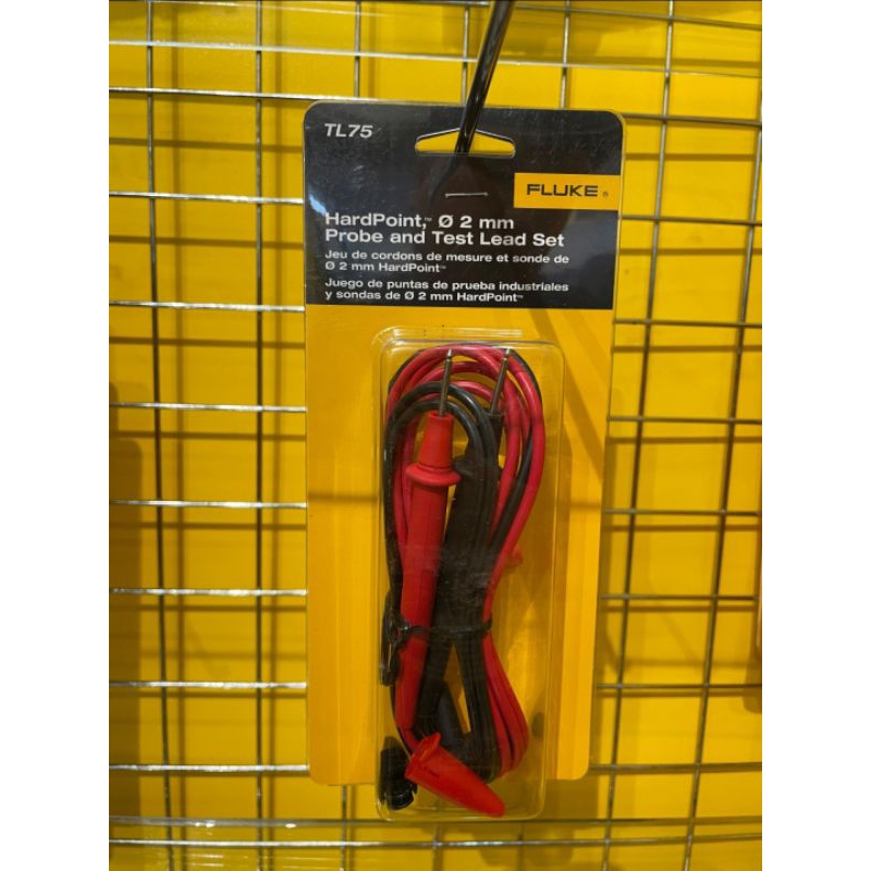 Jual Fluke TL75 Hard Point Test Lead Set Original | Shopee Indonesia