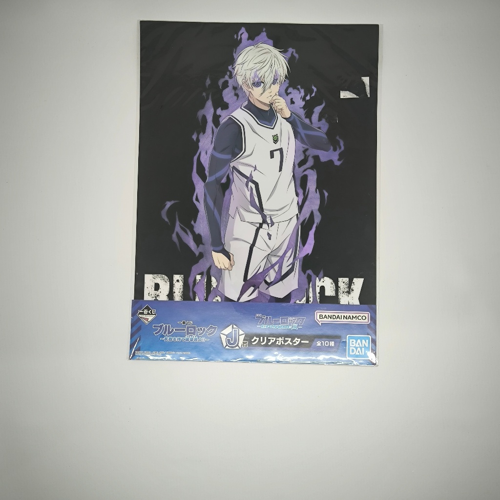 Jual Clear Poster Size A3 Ichiban Kuji Bandai Blue Lock Nagi Seishiro ...