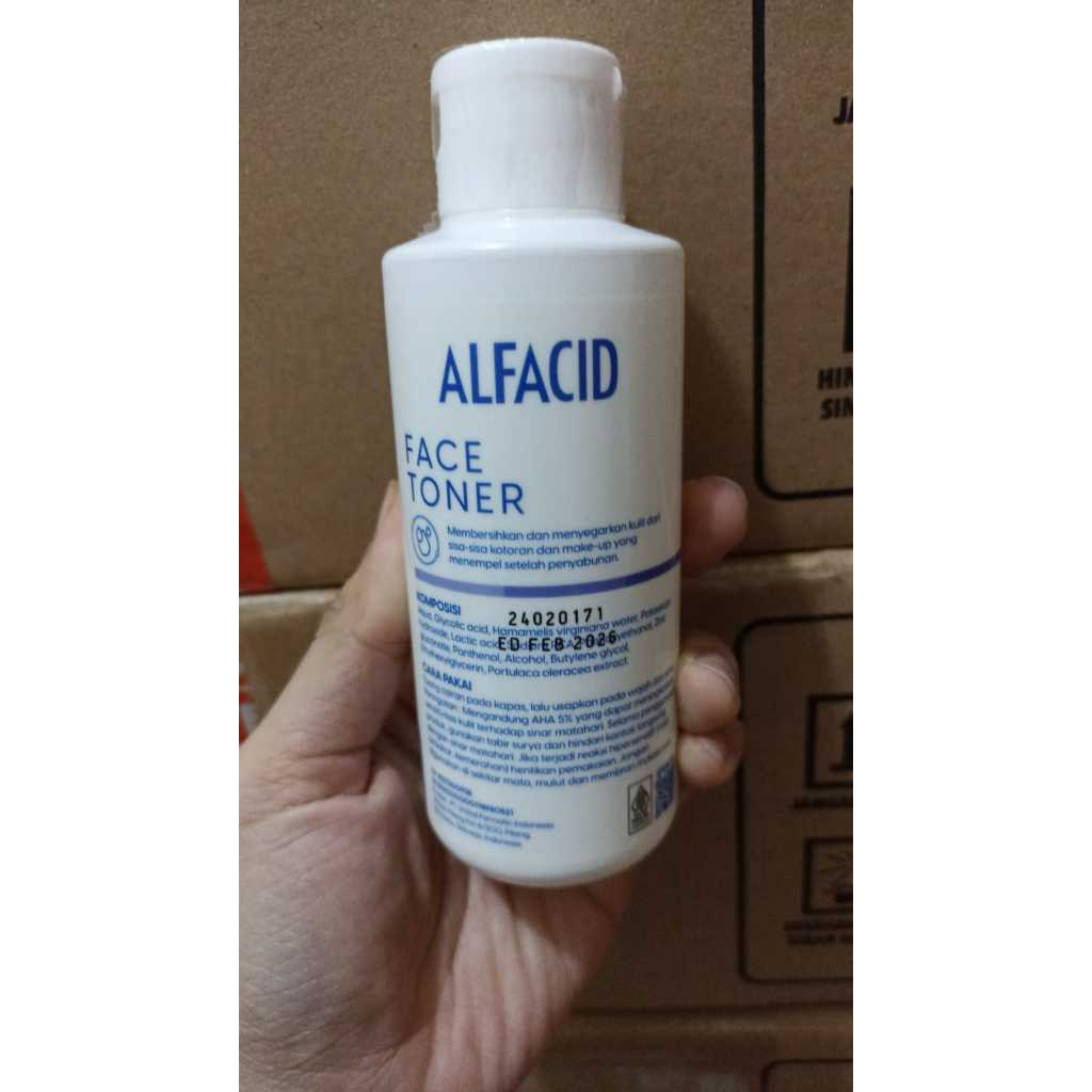 Jual ALFACID TONER UKURAN BESAR 135ML KEMASAN BARU | Shopee Indonesia
