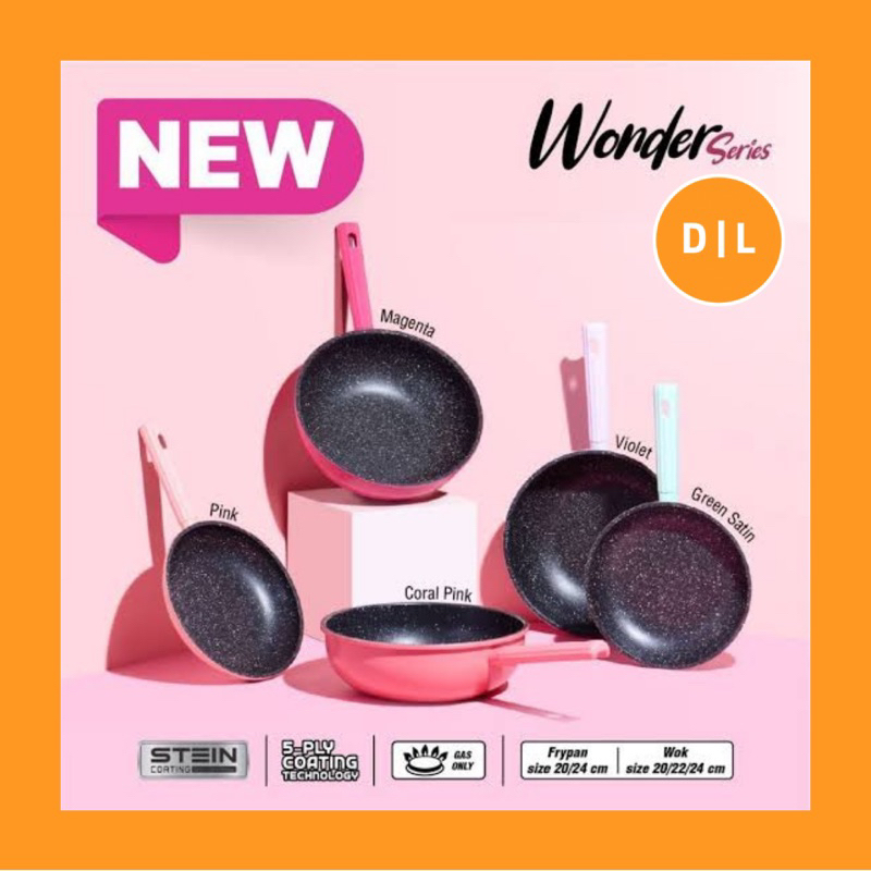 Jual PANCI WOK 22cm Wonder Pan by Steincookware / wajan tumis ...