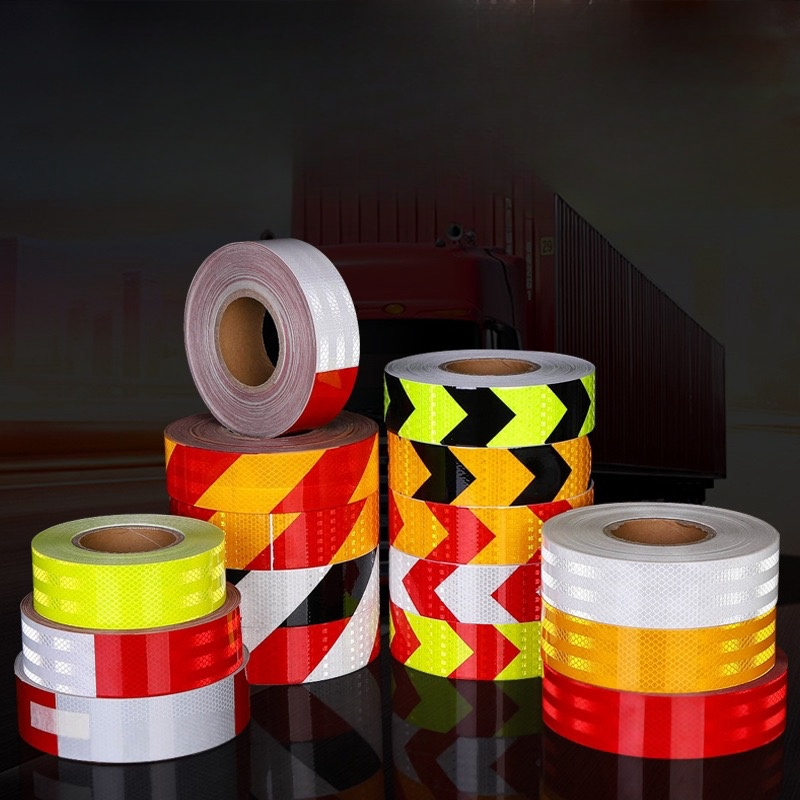 Jual Stiker Reflektor Perekat Safety Tape Mobil Truk – Reflektif Aman ...
