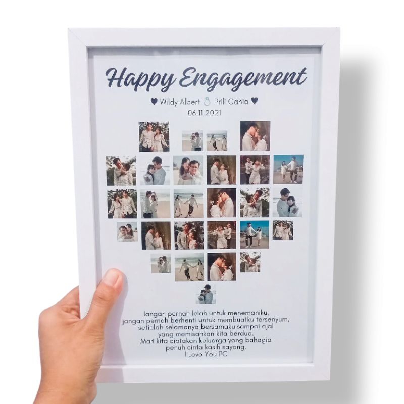 Jual Cetak Foto dan Frame Kado Ulang Tahun/Anniversary/Pernikahan ...