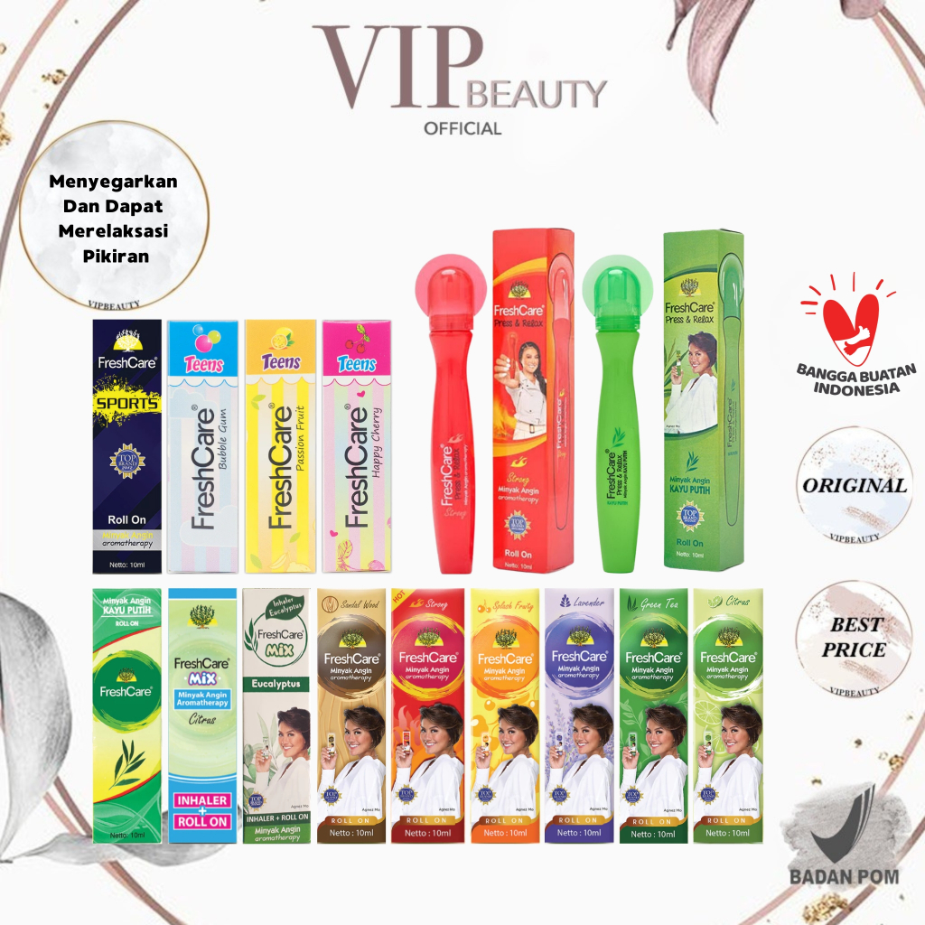 Jual FRESHCARE / FRESH CARE Minyak Angin Aromatherapy Roll On ...