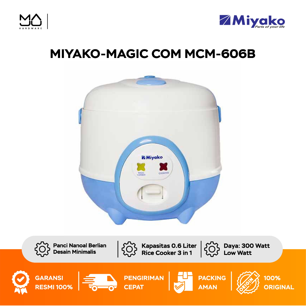 Jual Magic Warmer Plus Miyako MCM 606 B Majicom Mini magic Com Kecil 0 ...