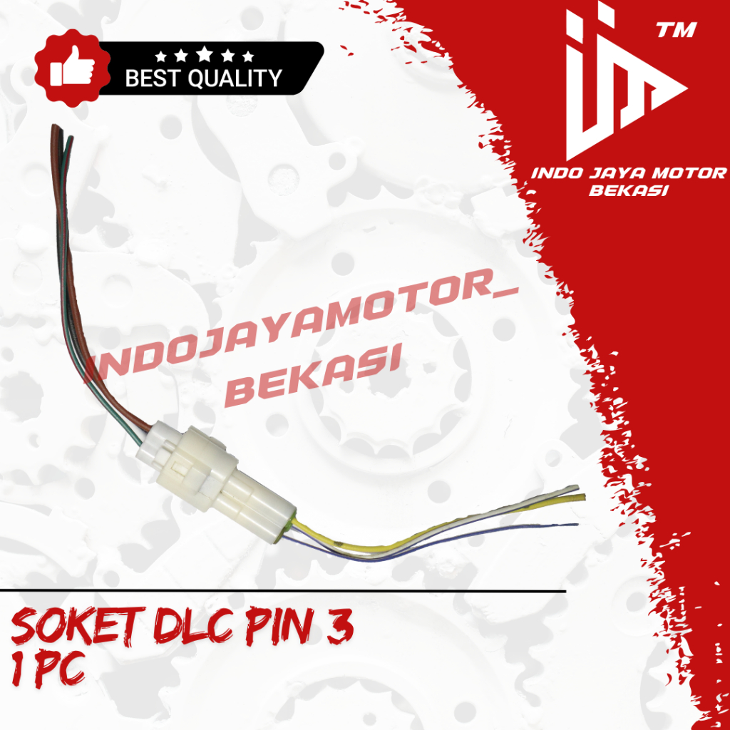 Jual SOCKET Soket Kabel DLC YAMAHA 3 Pin Socket Kabel Waterproof NMAX ...