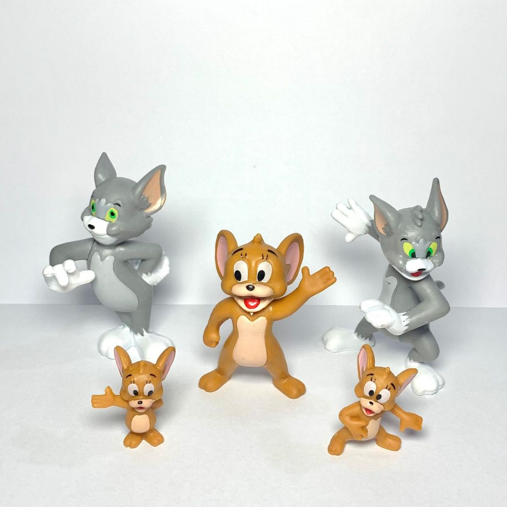 Jual Topper Cake Tom and Jerry Set 5 Pcs Miniatur Hiasan Kue | Shopee ...