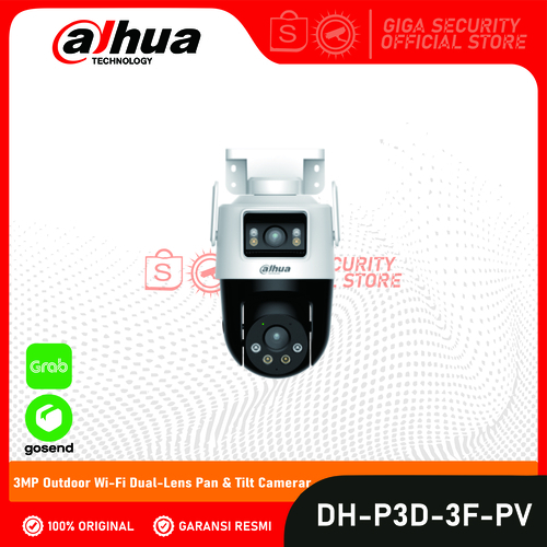 Jual CCTV - Kamera Dahua Dual Lensa P3D-3F-PV 3+3MP Outdoor Wi-Fi Dual ...