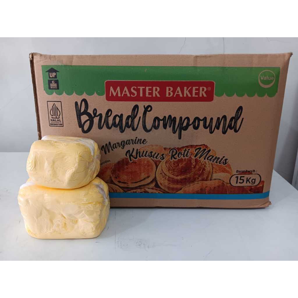 Jual Master Baker Bread compound margarine Repack (250gr/500gr/1kg) / Margarine Roti | Shopee ...