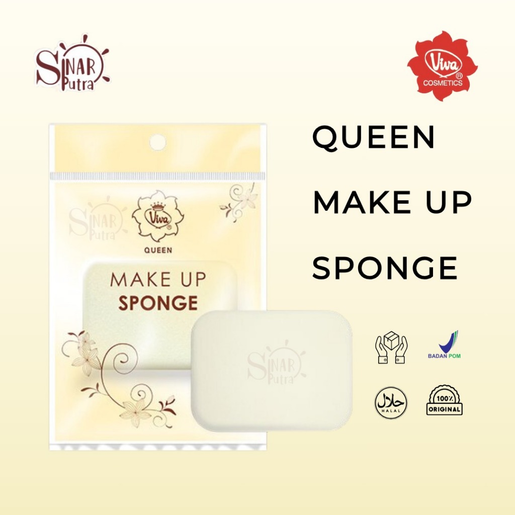 Jual [KOTAK] Viva Queen Make Up Sponge Original | Shopee Indonesia