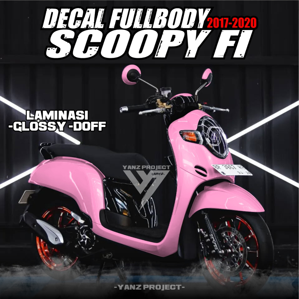 Jual (COD) TERBARU Decal Sticker Honda Scoopy 2017 2018 2019 2020 Full ...