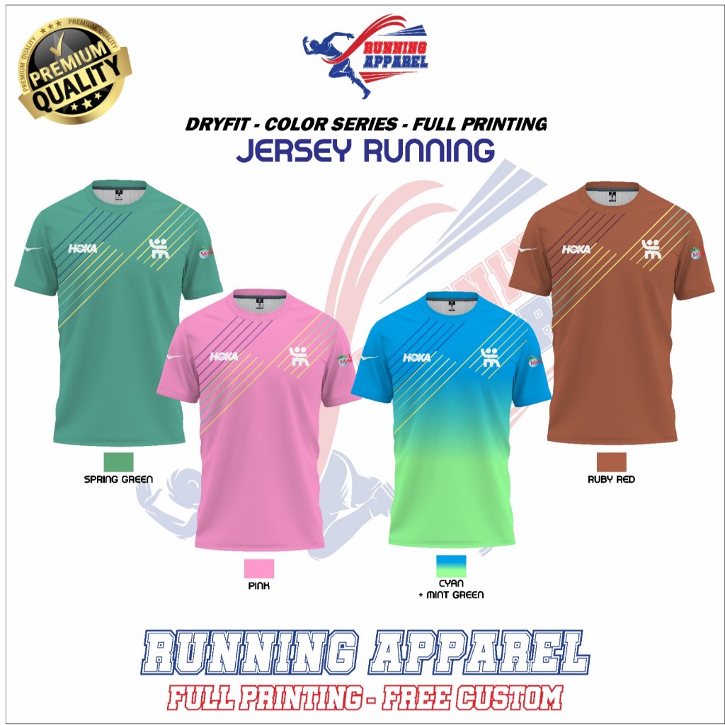 Jual Baju Jersey RUNNING JAKARTA MARATHON 2024 - Gratis Request Warna ...