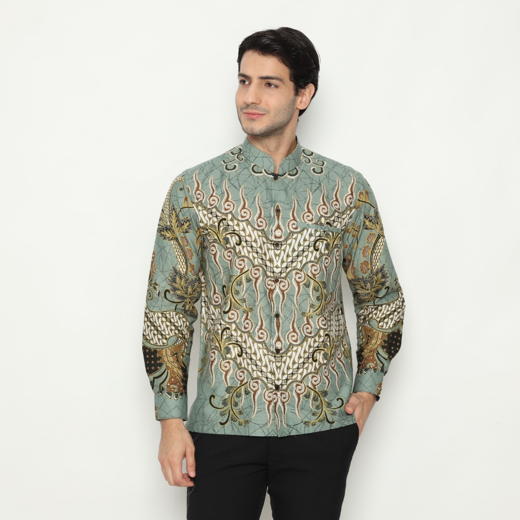 Jual LUIGI RICCIO | Kemeja Koko Pria | Baju Koko - Green Series Couple ...