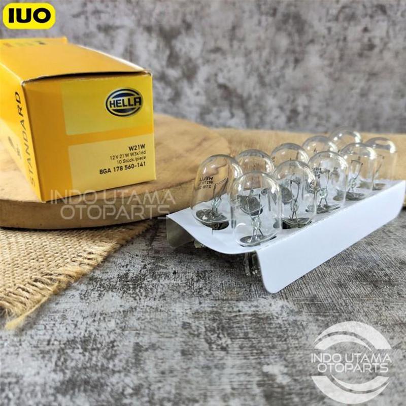 Jual Bohlam lampu Mobil T20 W21W 12V 21W HELLA Lampu Tusuk Sen | Shopee Indonesia