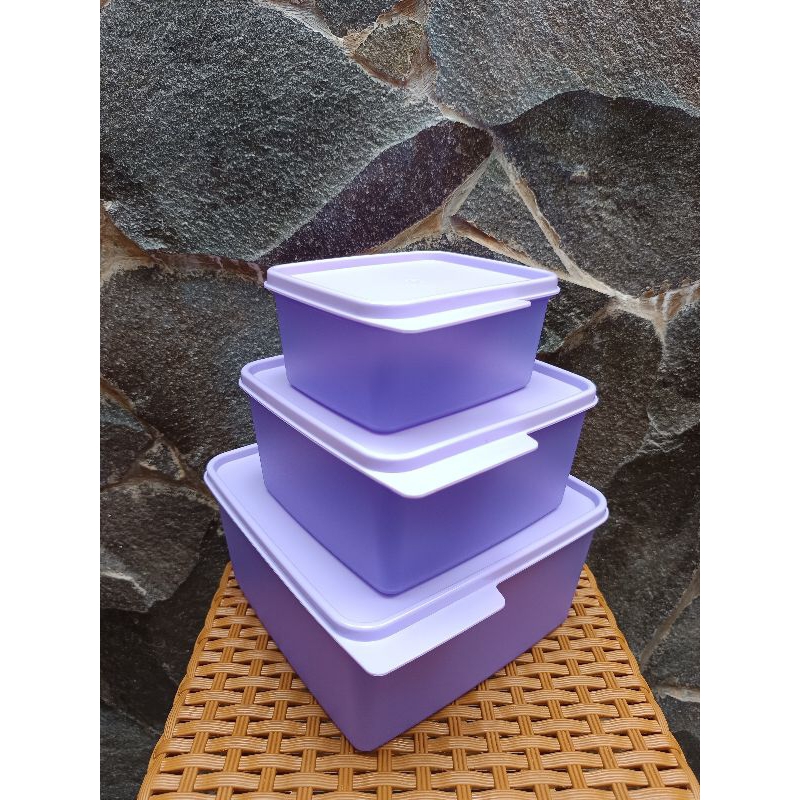 Jual Cozynest Set Ungu (3) Tupperware | Shopee Indonesia