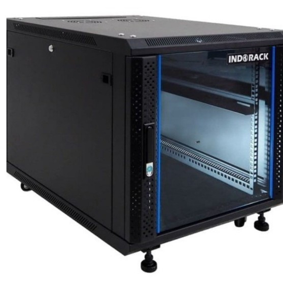 Jual INDORACK IR8012G Standing Close Rack 12U depth 800mm | Shopee ...
