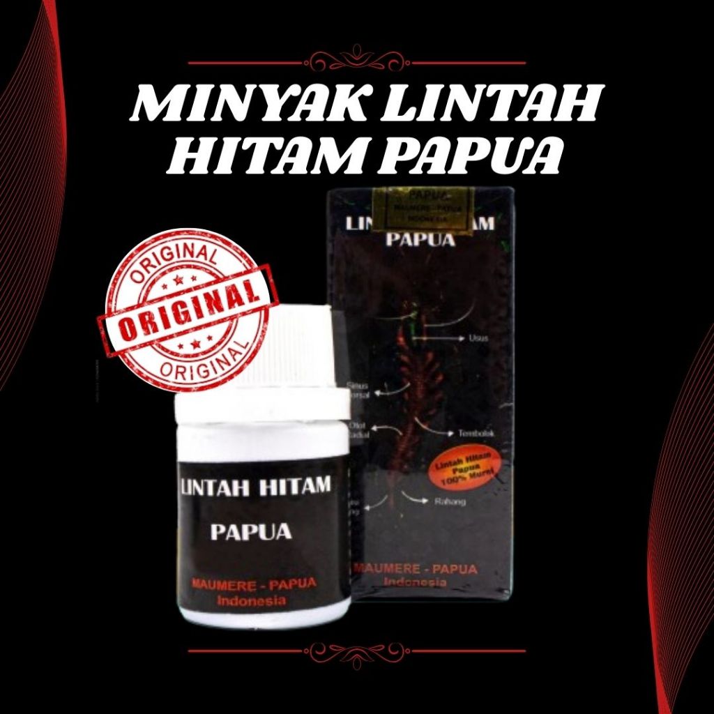 Jual cod minyak lintah hitam 100% original minyak oles tradisional | Shopee Indonesia