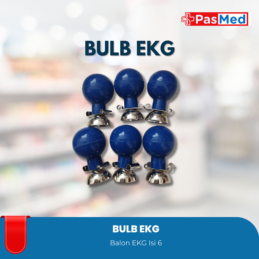 Jual Bulb EKG / ECG bulb, Balon EKG, Elektroda EKG isi 6 pcs | Shopee ...