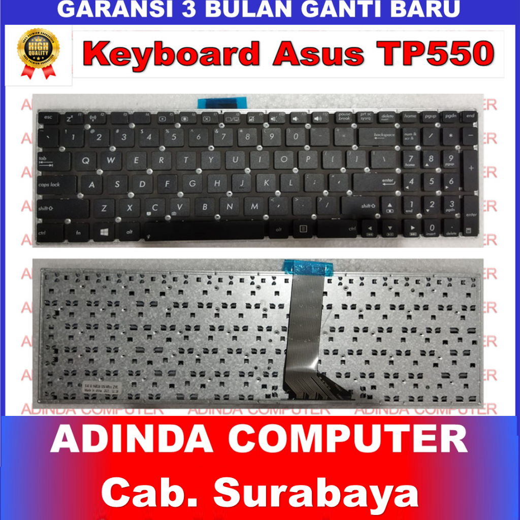Jual Keyboard Asus Transformer Book Flip TP550 TP550L TP550LA TP550LAB | Shopee Indonesia
