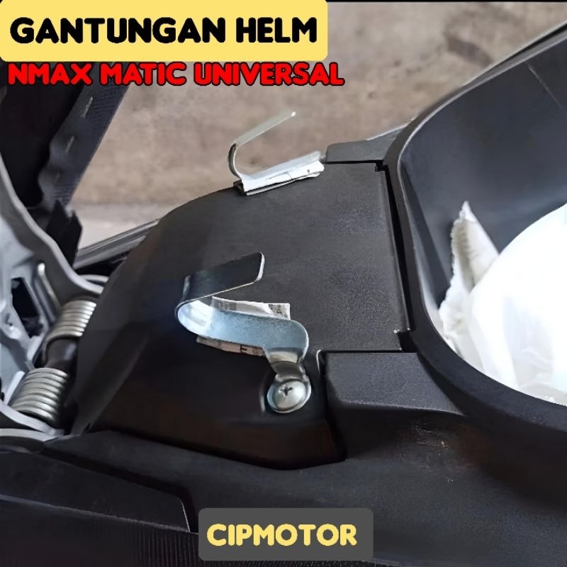 Jual Gantungan Helm Nmax old Nmax New 2020 motor matic universal ...