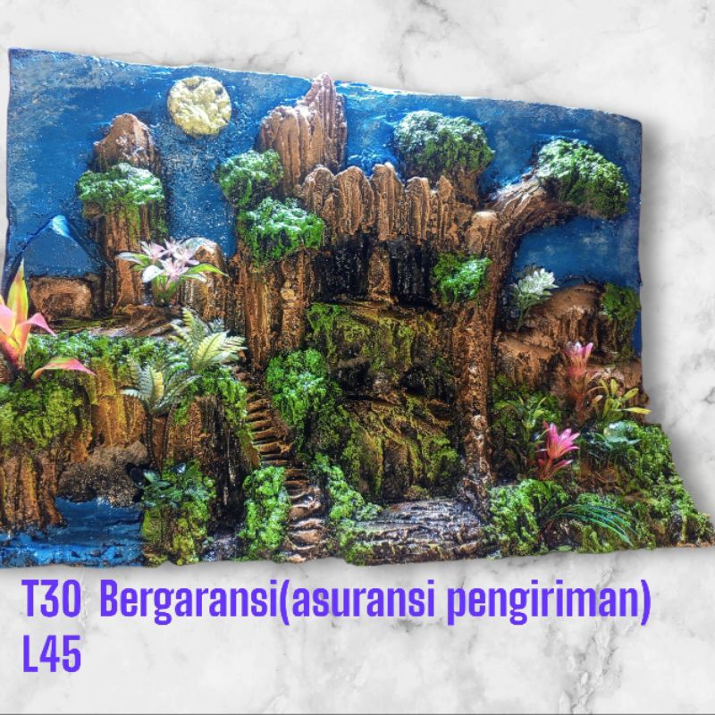 Jual Tebing air terjun aviary kolam taman | Shopee Indonesia