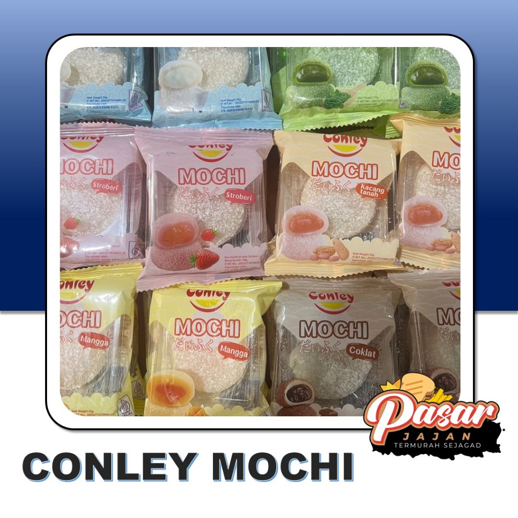 Jual Conley Mochi 30gr Aneka Rasa | Shopee Indonesia