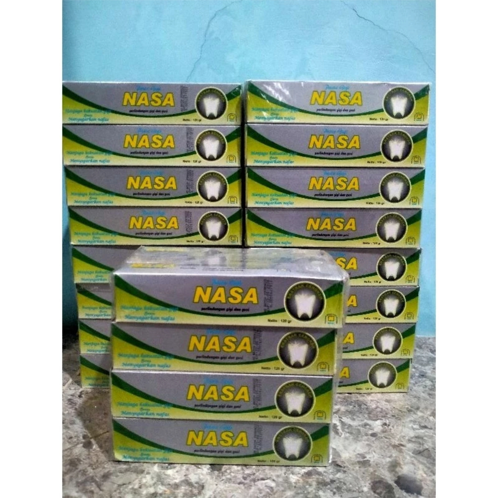 Jual PAKET Isi 3pcs PASTA GIGI NASA Pasta Gigi Nasa Penghilang Bau ...