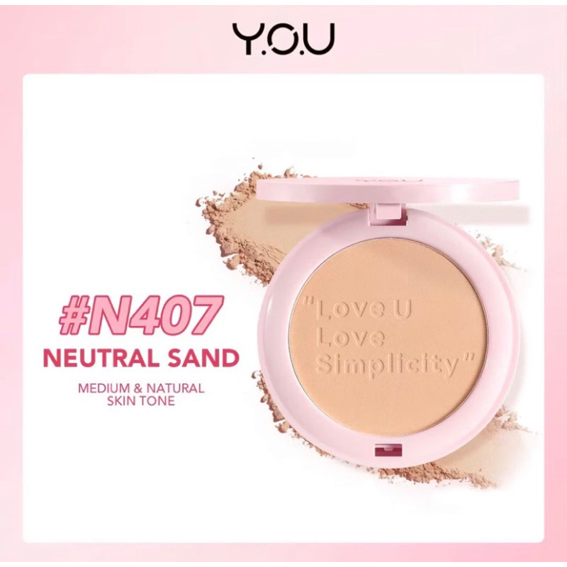 Jual YOU Simplicity Flawless Compact Powder | Bedak Padat | Natural ...
