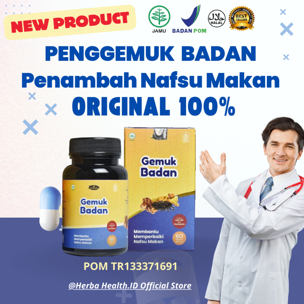 Jual Penggemuk Badan BPOM Obat Gemuk Badan Permanen | Obat Herbal Gemuk ...