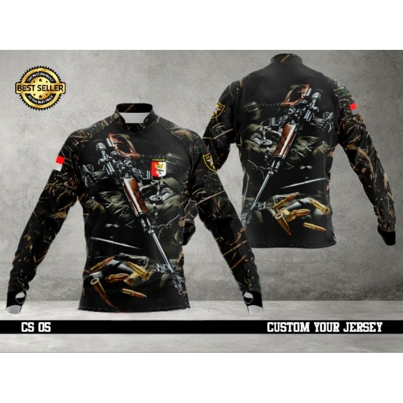 Jual BAJU SHOOTER PERBAKIN TERLARIS / JERSEY PERBAKIN BERBURU / BAJU ...