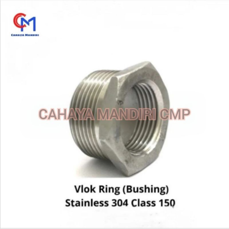 Jual VLOK RING STAINLESS SS304 UK 3/4"X 3/8" INCH | Shopee Indonesia