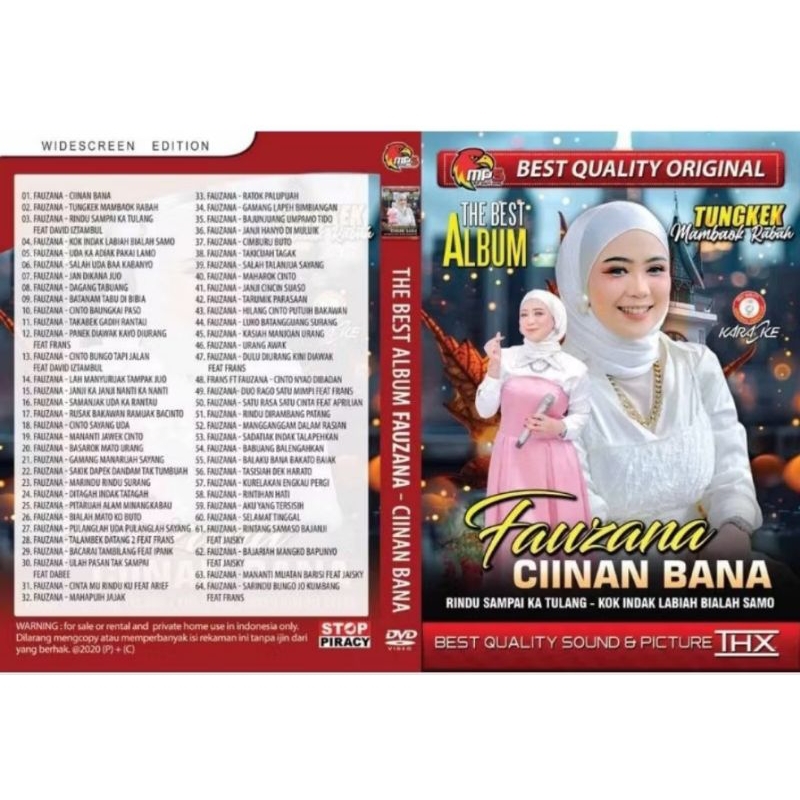 Jual KASET VCD DVD MP5 KARAOKE FAUZANA CIINAN BANA/DAFABISNIS | Shopee Indonesia