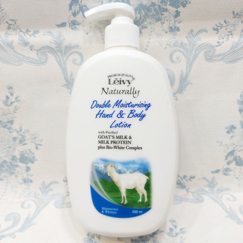 Jual LEIVY DOUBLE MOISTURISING HAND & BODY LOTION 500ML | Shopee Indonesia