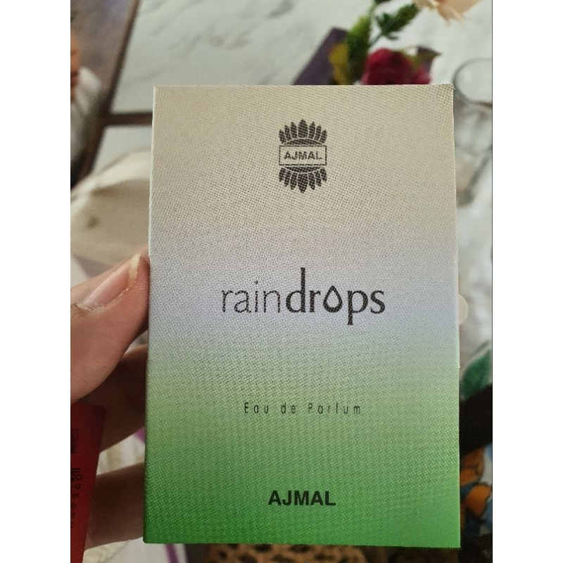Jual vial parfum ajmal raindrops eau de parfum | Shopee Indonesia