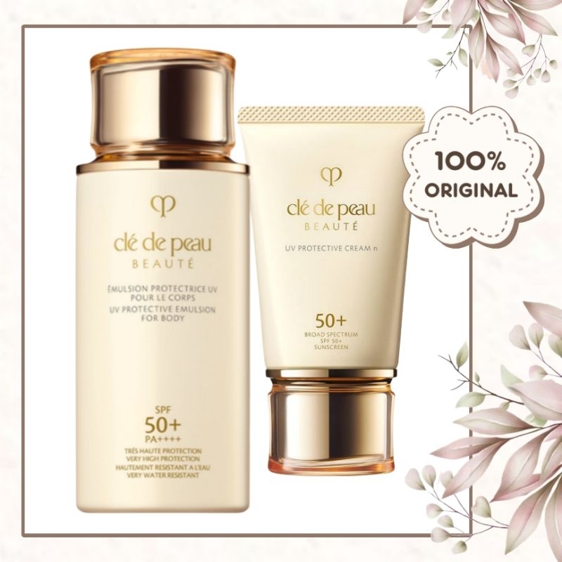 Jual [ CDP ] CLE DE PEAU UV PROTECTIVE CREAM SPF 50 PA++++ SUNSCREEN ...