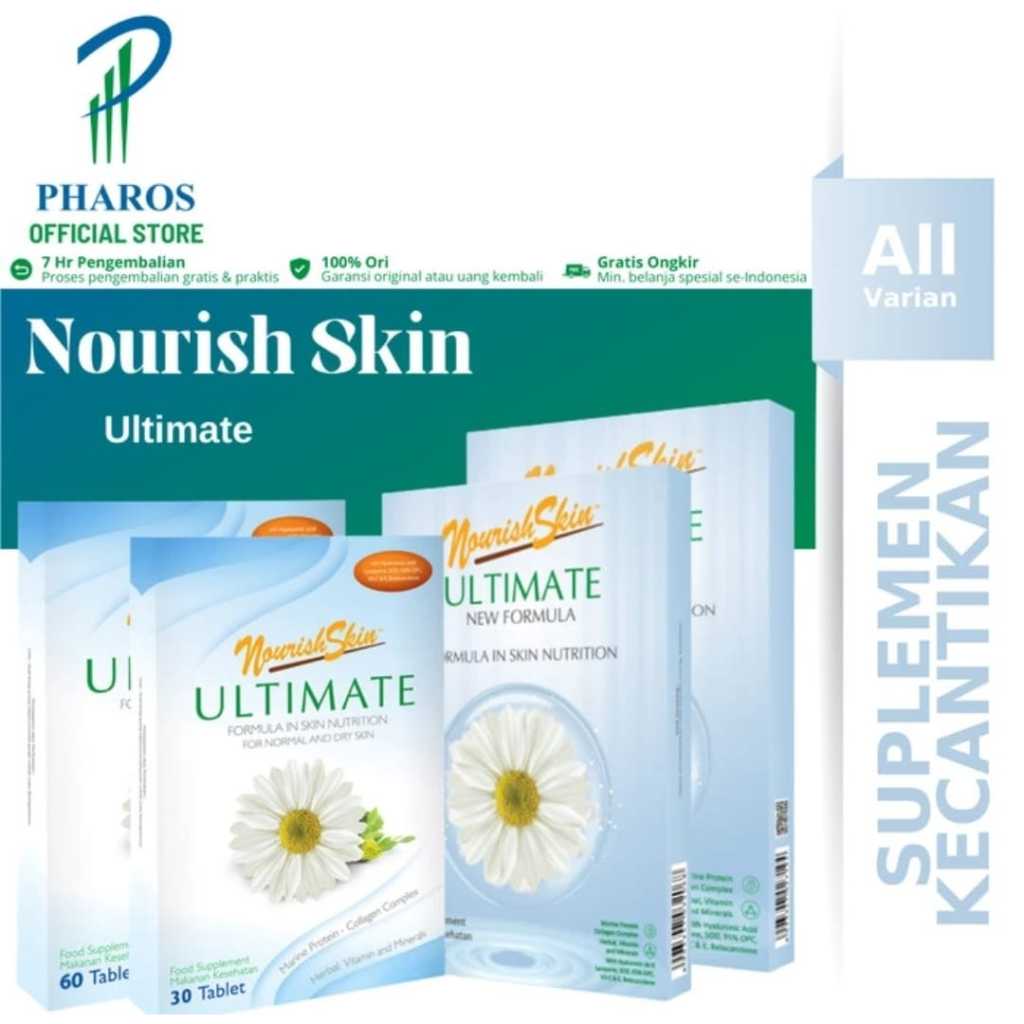 Jual Nourish Skin Ultimate New Formula Box | Shopee Indonesia
