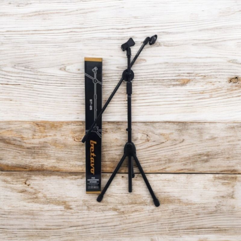 Jual Tiang Mik BETAVO ST25 Stand Mic Lantai Holder Stand Microphone ...