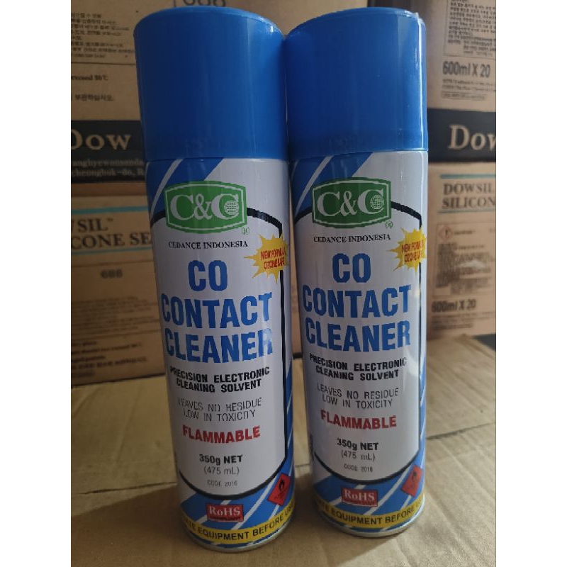Jual C&C CO Contact Cleaner Flammable 350g Net (475 ml) | Shopee Indonesia