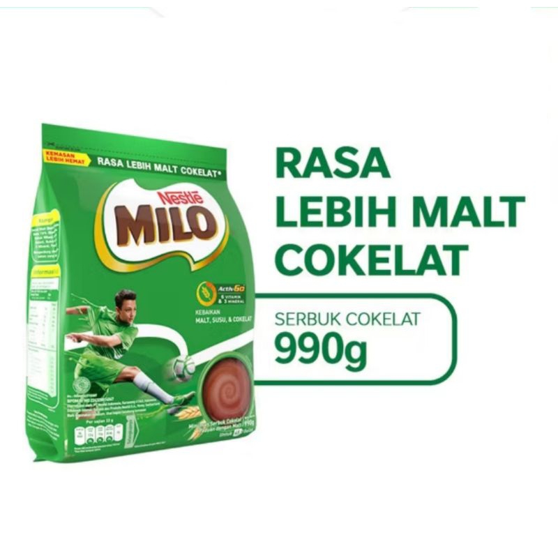 Jual Milo Pouch 990 g | Shopee Indonesia