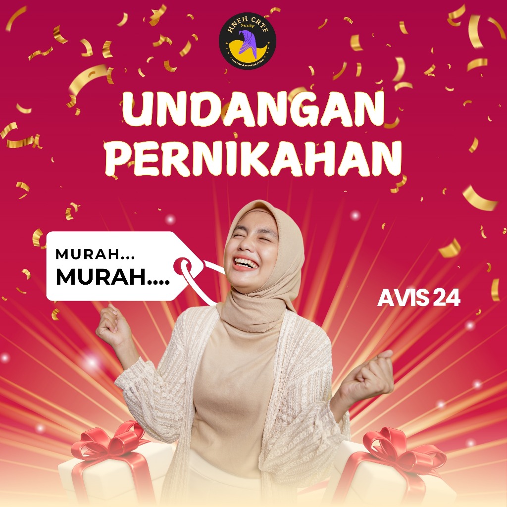 Jual Undangan Pernikahan Avis 24 | Shopee Indonesia