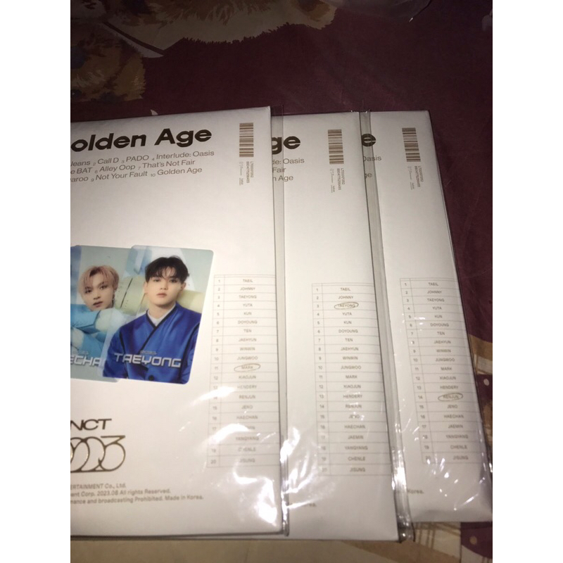 Jual (TAMBAHKAN PACKING) ALBUM NCT GOLDEN AGE COLLECTING NCT DREAM 127 WAYV READY STOCK SEALED ...
