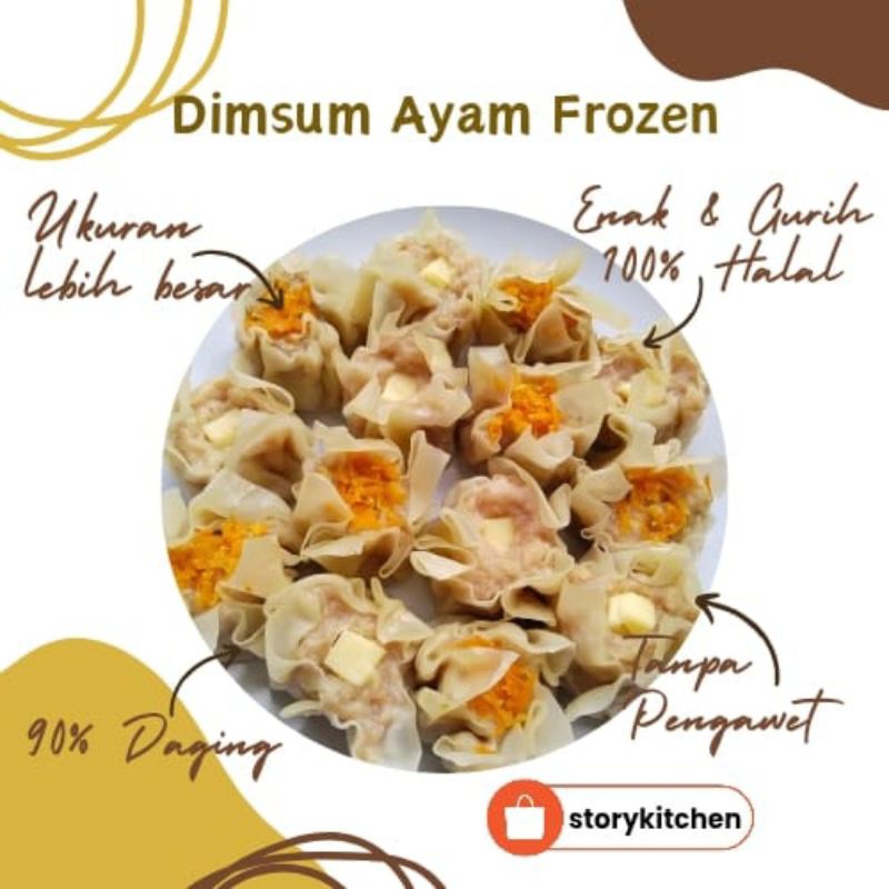 Jual [PROMO] Dimsum Siomay Ayam Frozen Premium (Varian Mix) 12pcs ...