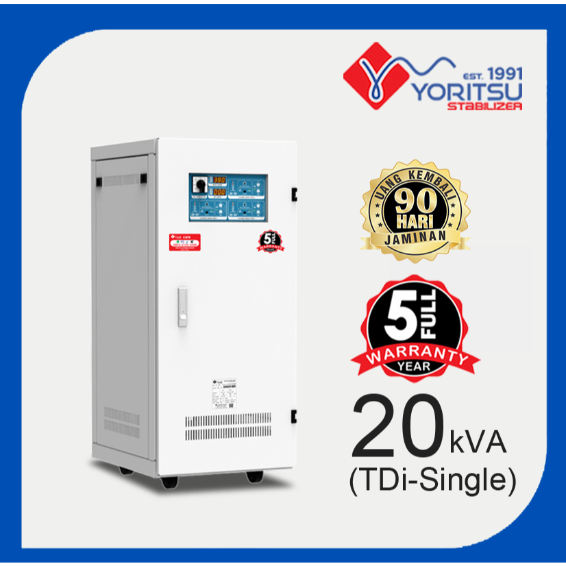 Jual New Single-Display Stabilizer Listrik TDi 20 KVA ( 3 Phase ) | Shopee Indonesia