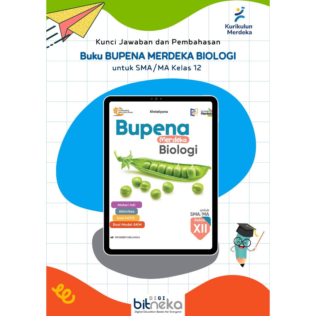 Jual Kunci Jawaban BUPENA MERDEKA BIOLOGI SMA Kelas 12 Kurikulum Merdeka | Shopee Indonesia