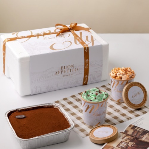 Jual Oma Elly Hampers - Gelato & Tiramisu Box | Shopee Indonesia