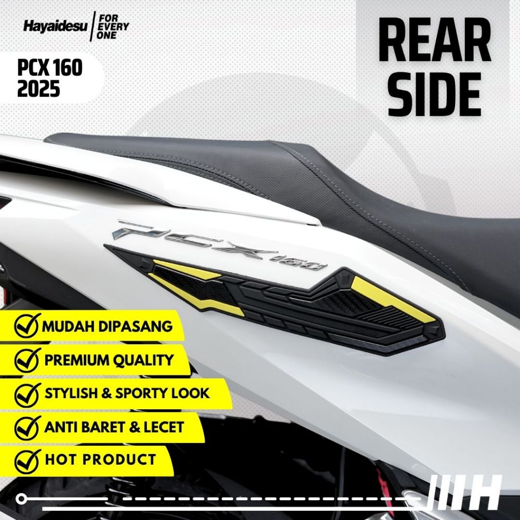 Jual Hayaidesu Honda PCX 160 2025 (CBS/ABS/RoadSync) Body Protector ...