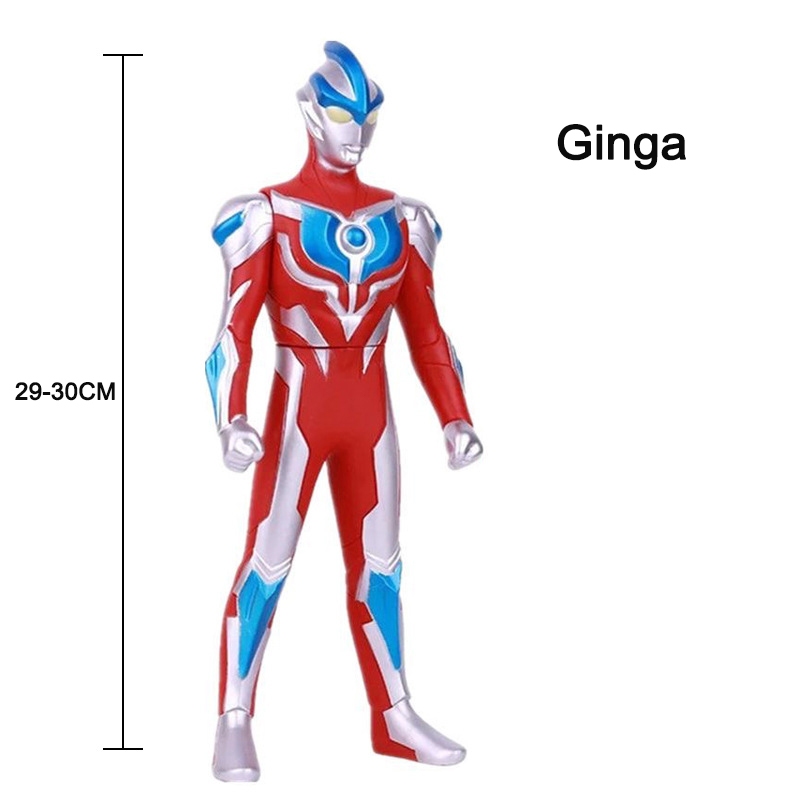 Jual Action Figure Ultraman Zett Belial Zero 30cm Bahan Karet Sendi ...