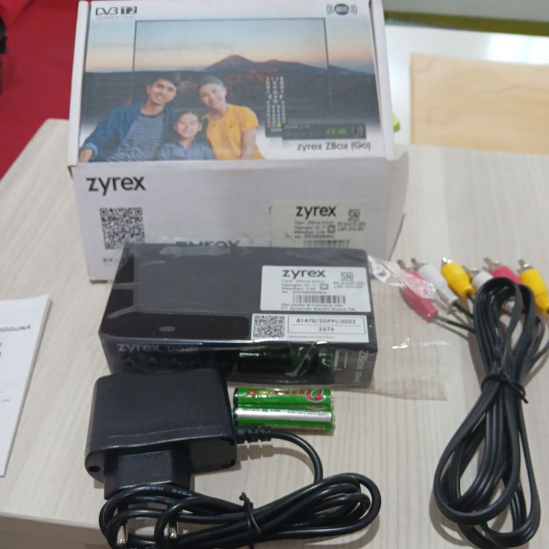 Jual Set Top Box TV digital -Zyrex ZBox (Go) | Shopee Indonesia